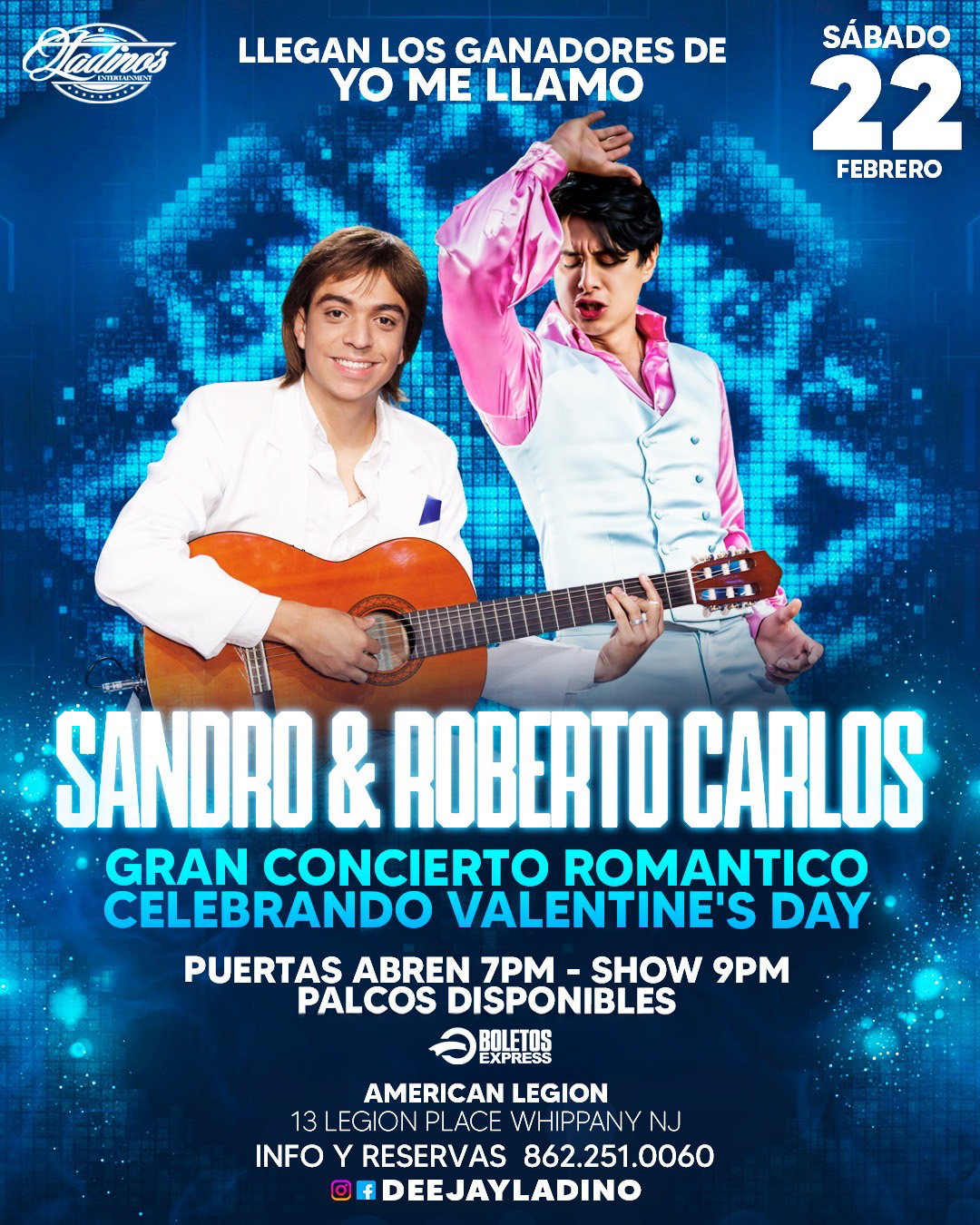 SANDRO & ROBERTO CARLOS Tickets - BoletosExpress