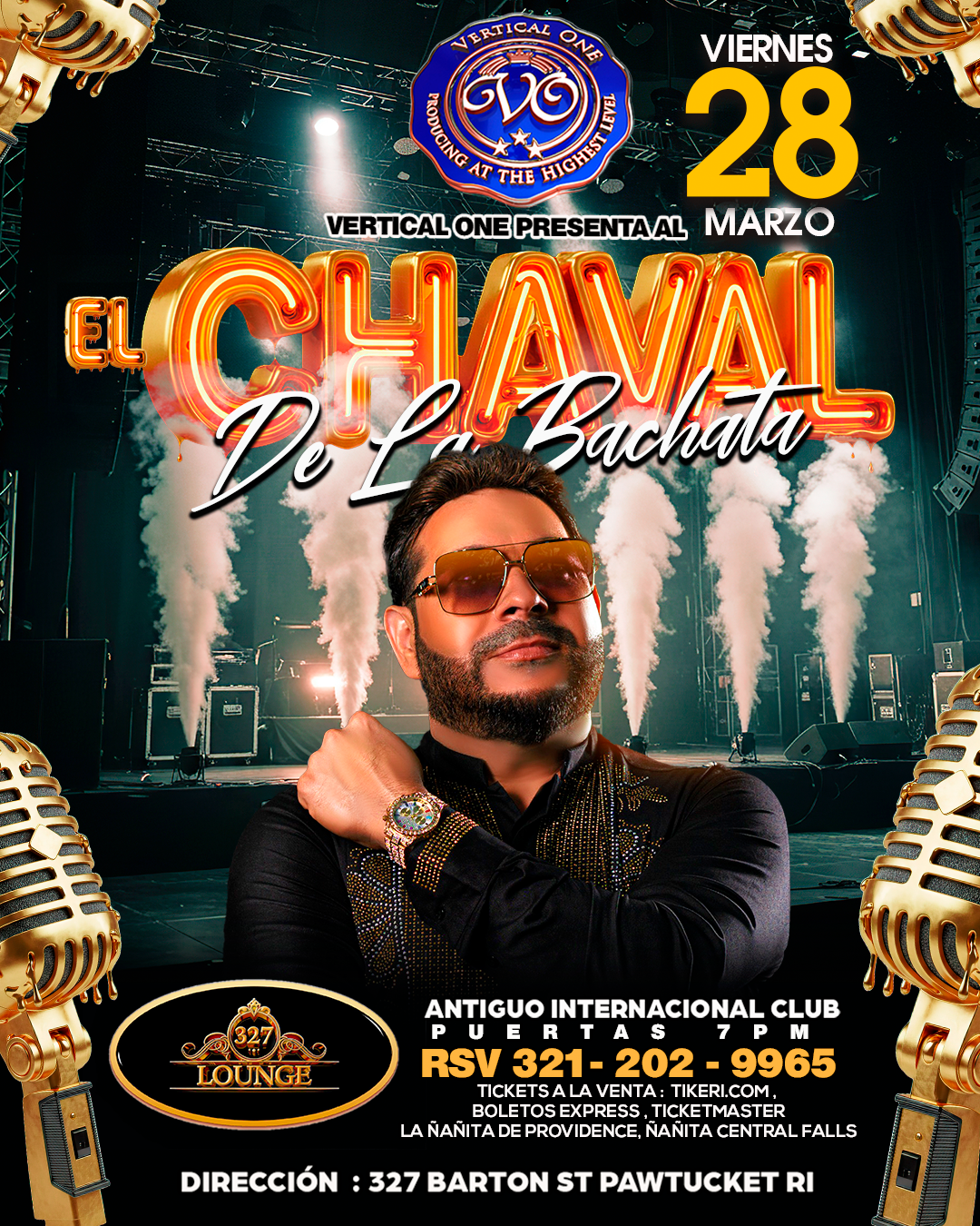 EL CHAVAL en Providence Tickets - BoletosExpress